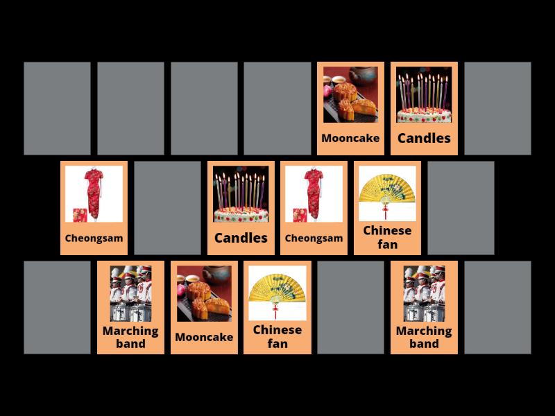 MEMORY GAME! - CELEBRATIONS - Matching pairs