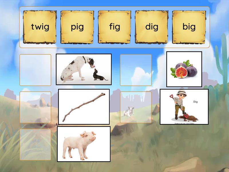 ig words - Match up