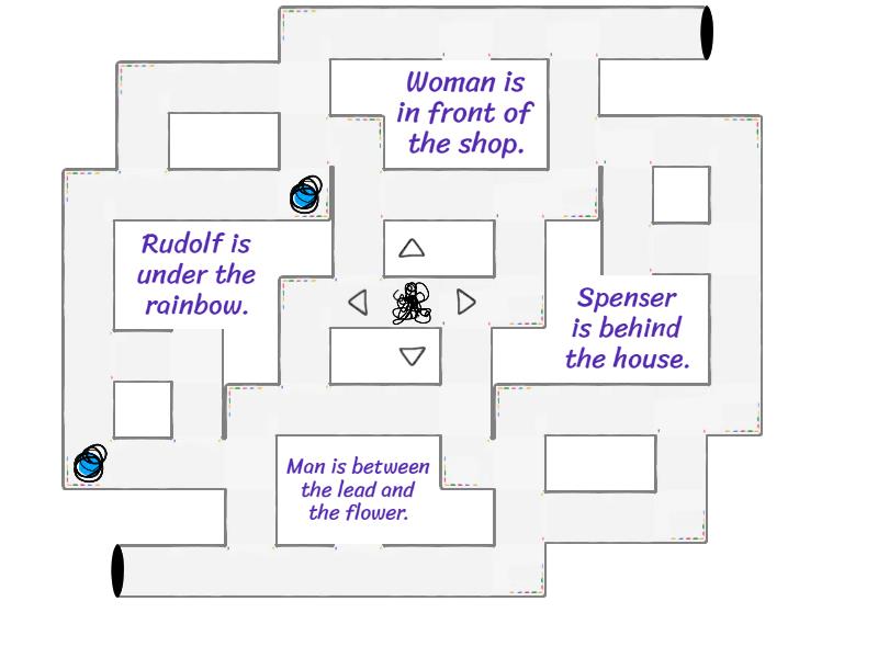 maze prepositions nature - Maze chase