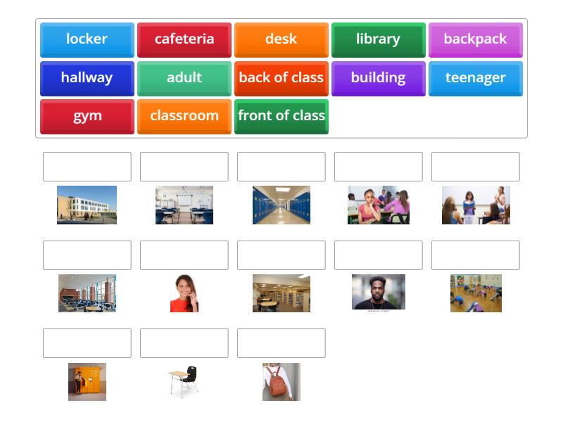 Classroom Unit 1 - Match up