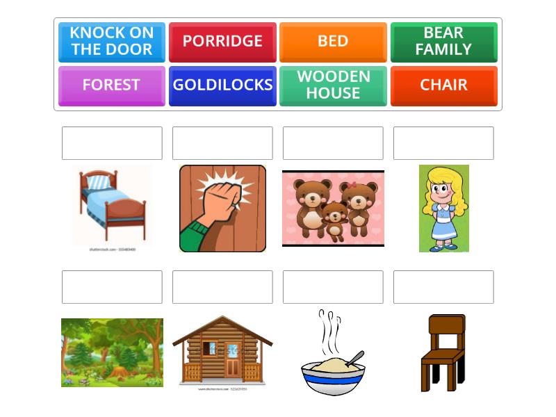 GOLDILOCKS - MATCHING - Match up