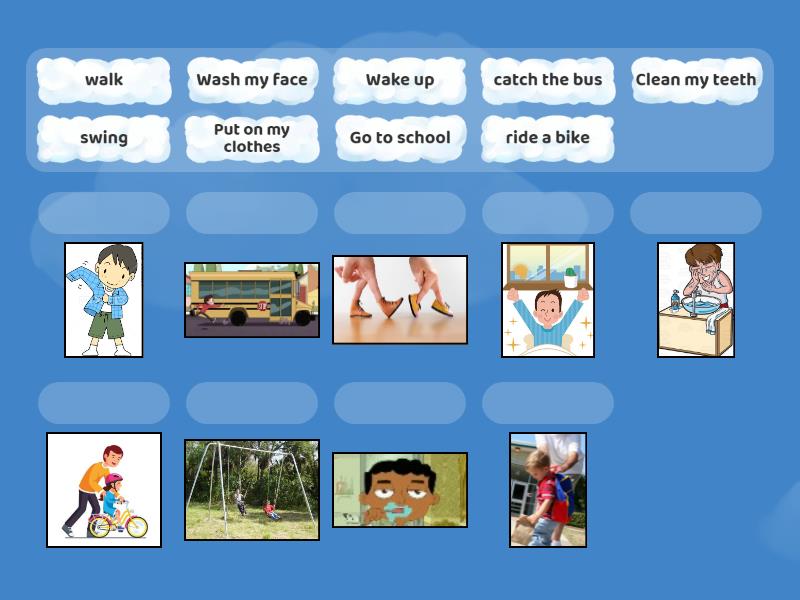 doing things 2 smiling - Match up
