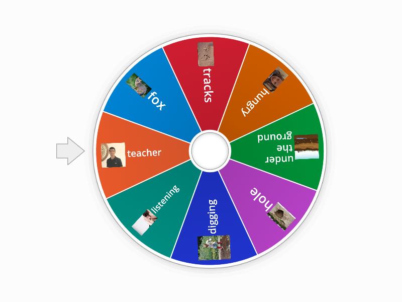 hungry fox - Spin the wheel