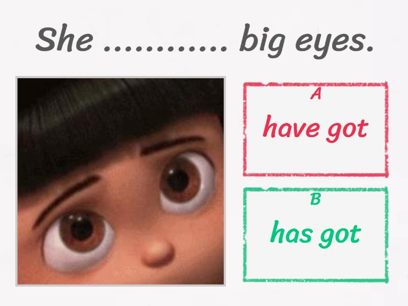 have got / has got basic - Quiz