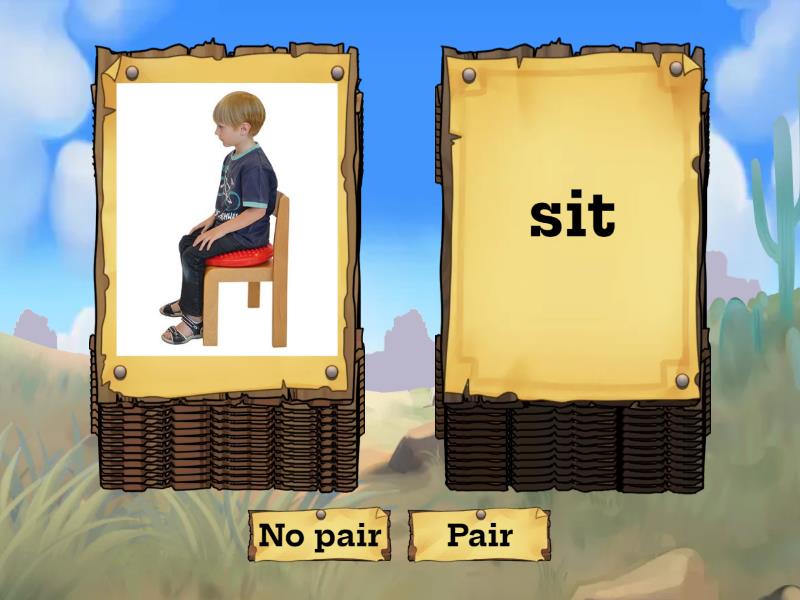 Find the pair short i words - Pair or No Pair
