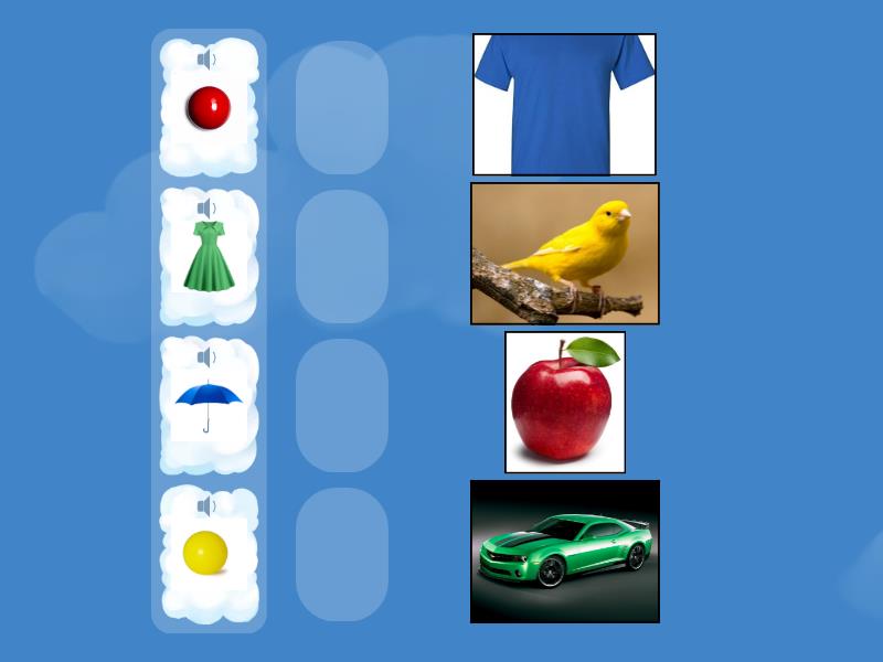 Select the color - Match up