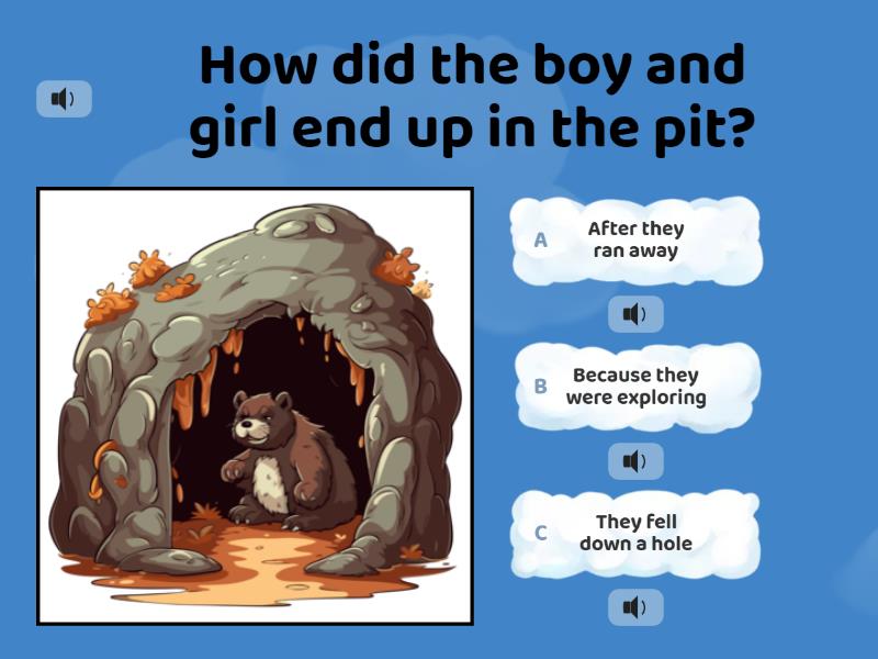 Unfortunately story - Quiz