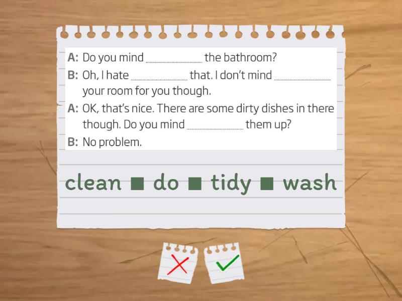 10A verb patterns - Flash cards