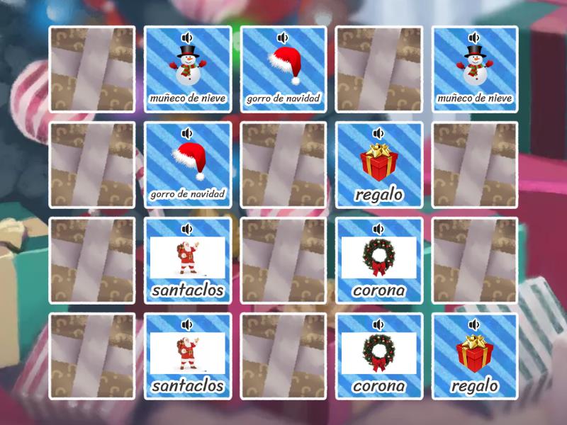 Navidad - Matching pairs