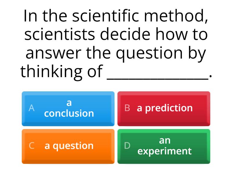 Septimo Science practice - Quiz