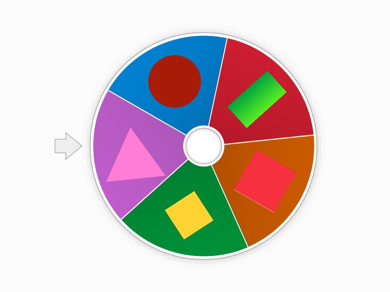 Random wheel shapes - Spin the wheel