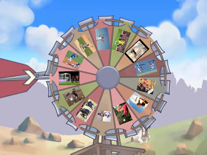 Unit 4_present simple_make sentences - Spin the wheel