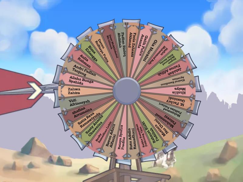ABSEN 7B - Spin the wheel