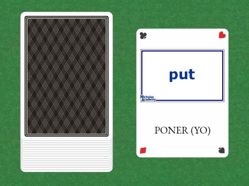 EL PRETÉRITO PERFECTO - Speaking cards
