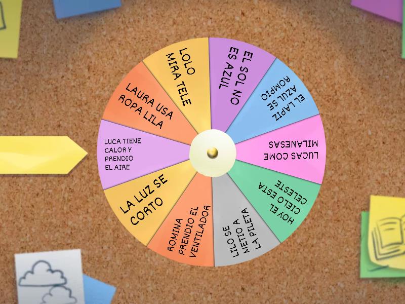 FRASES CON L - Random wheel