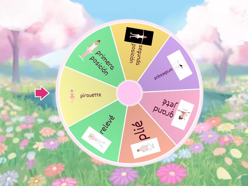 APRENDAMOS LAS POSICIONES DE BALLET ♡ - Spin the wheel