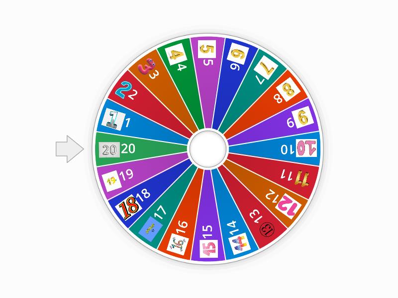 BINGO! - Spin the wheel