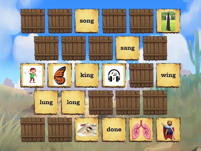 Module 3 Week 3 Words - Matching pairs