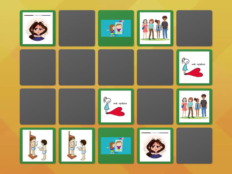 MEMORAMA - Matching pairs