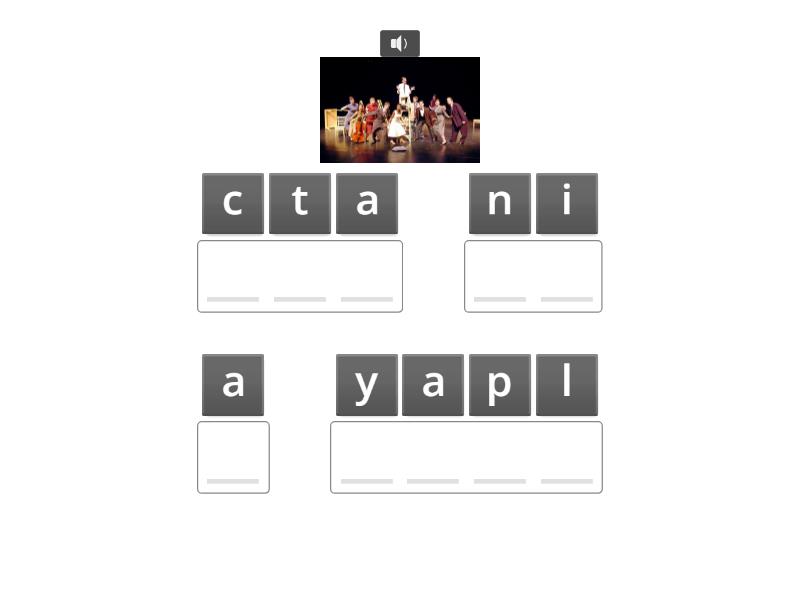 U1 - Lesson 1 - Anagram