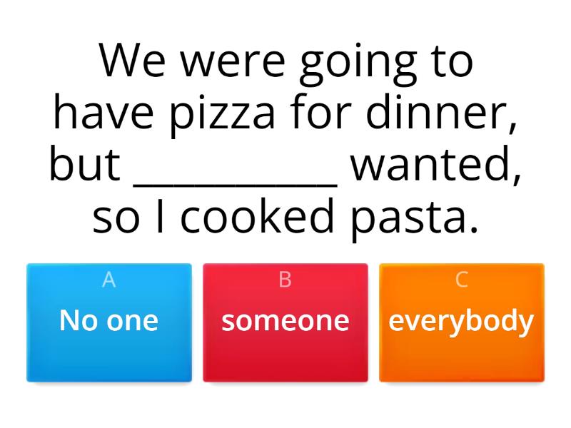 Choose the correct answer. - Quiz