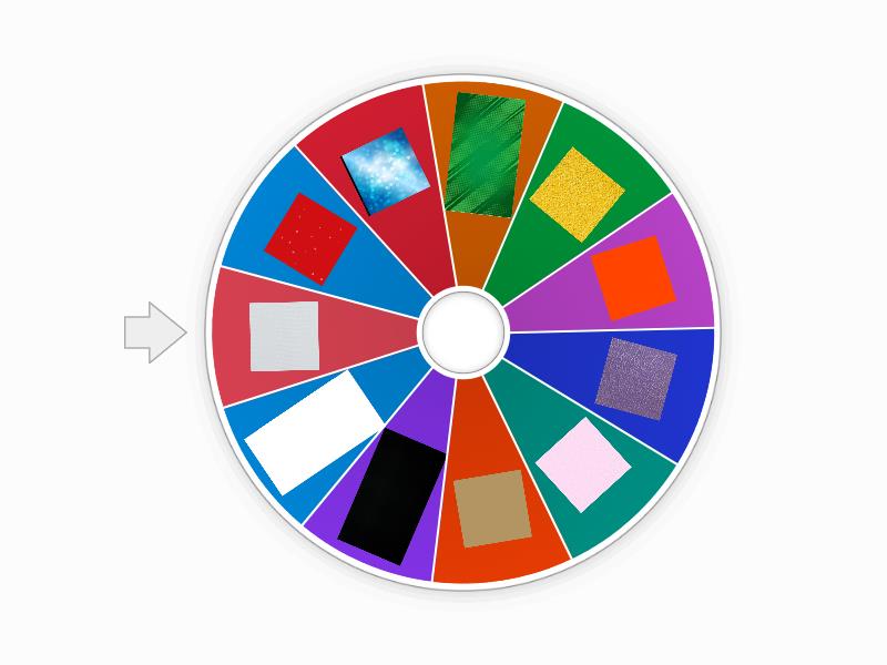 Colours - Spin the wheel