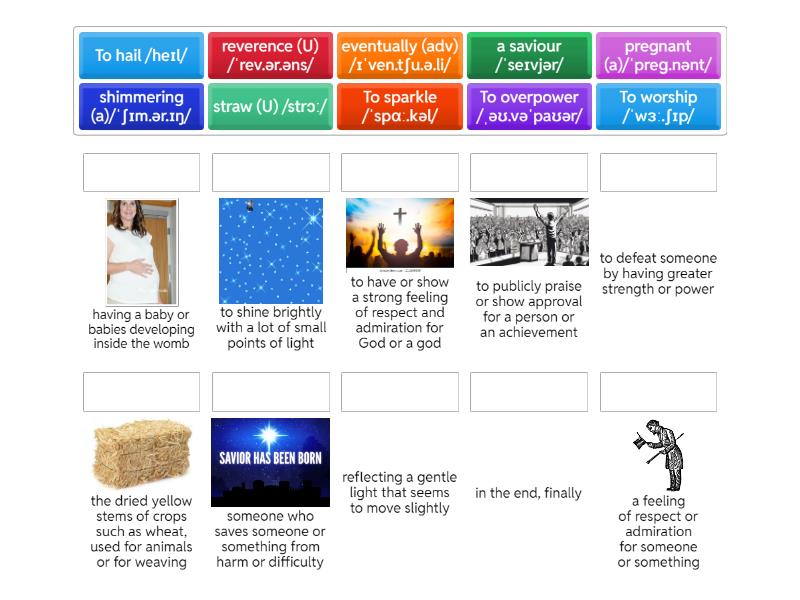 PART 2 - The Birth of Jesus Christ - Match up