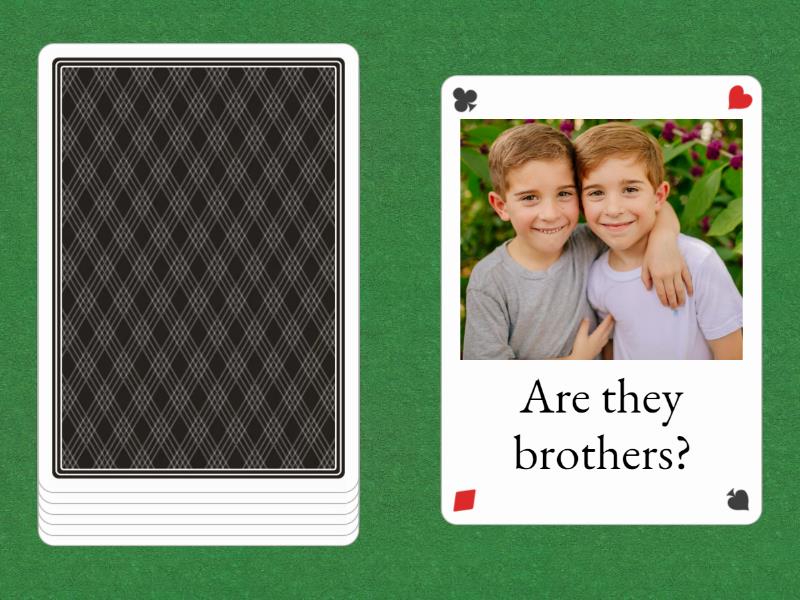 is he\is she\are they questions and answers. - Speaking cards