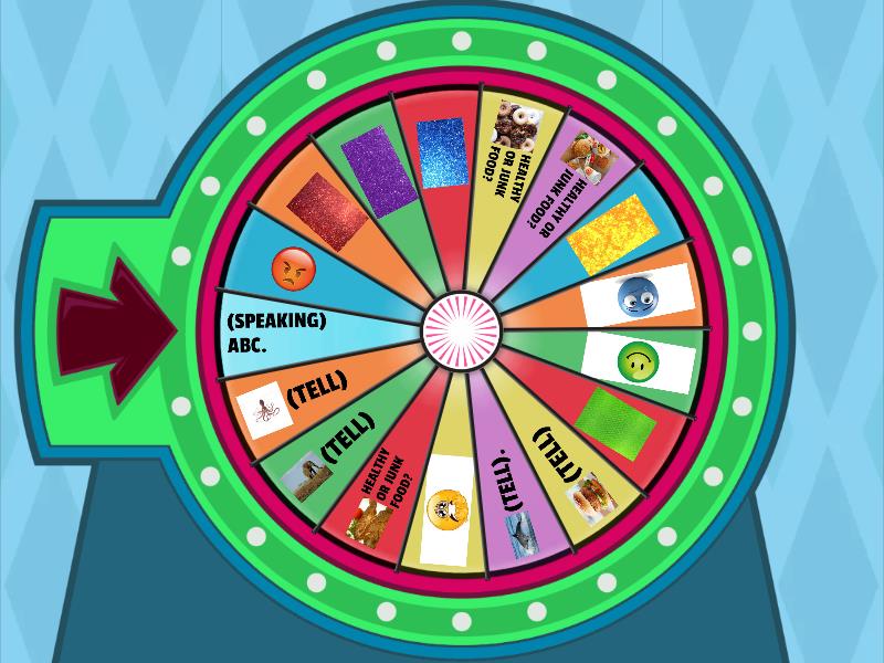 KNOWLEDGE COMPETITION PRESCHOOL 4, 5, &, 6. - Spin the wheel