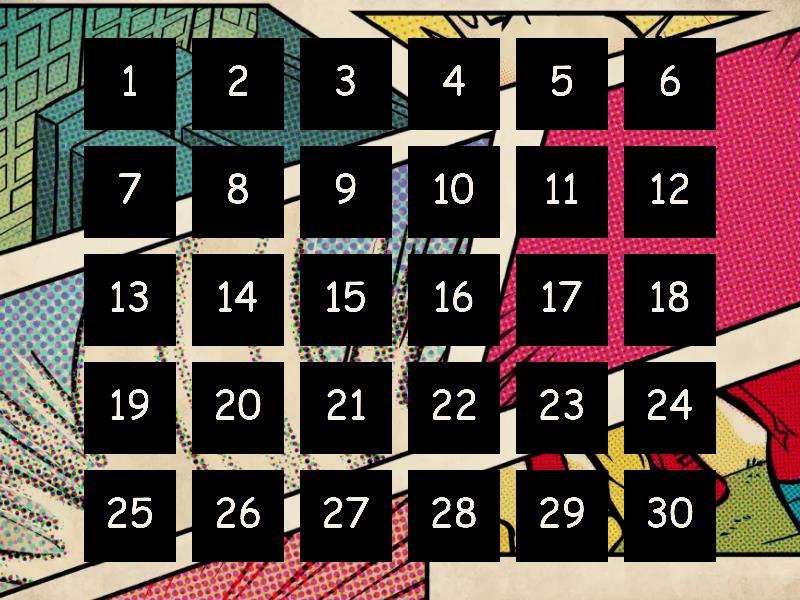 Choose a Number - Open the box