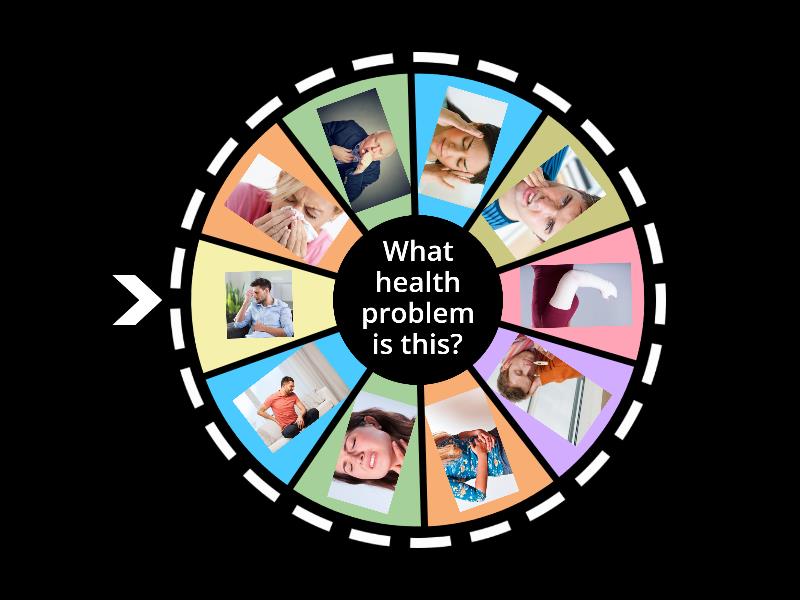 Health problems - Random wheel