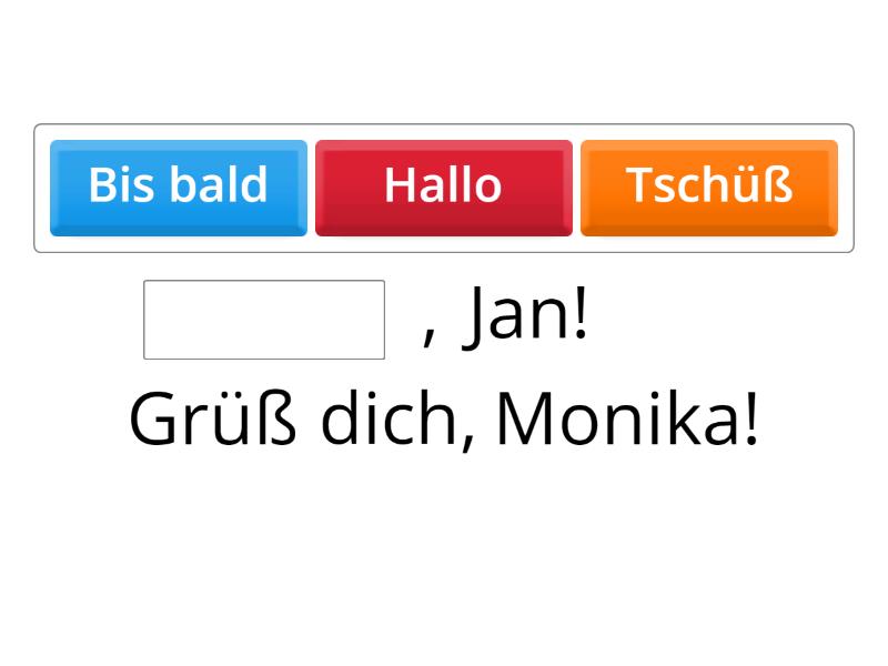 NJ7 Wo wohnst du? Rozhovor - Complete the sentence