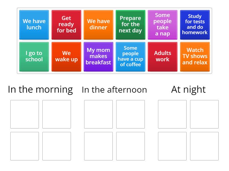 ROUTINE - Group sort