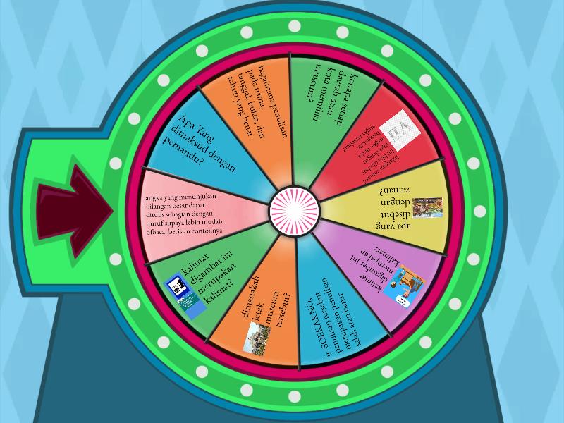 cinta indonesia - Spin the wheel