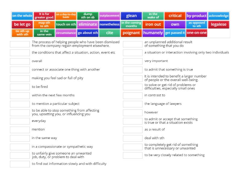How to lay off - Match up