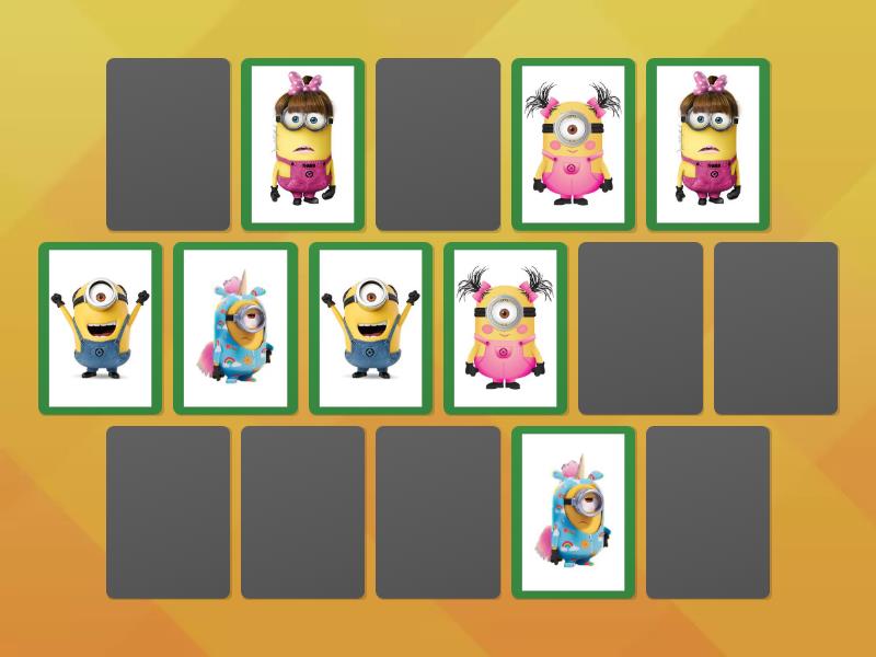Minions - Matching pairs