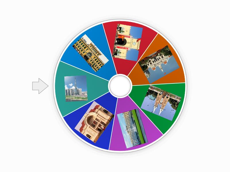 landmark - Spin the wheel