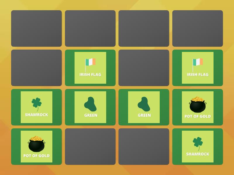 St. Patrick's Day - Matching pairs