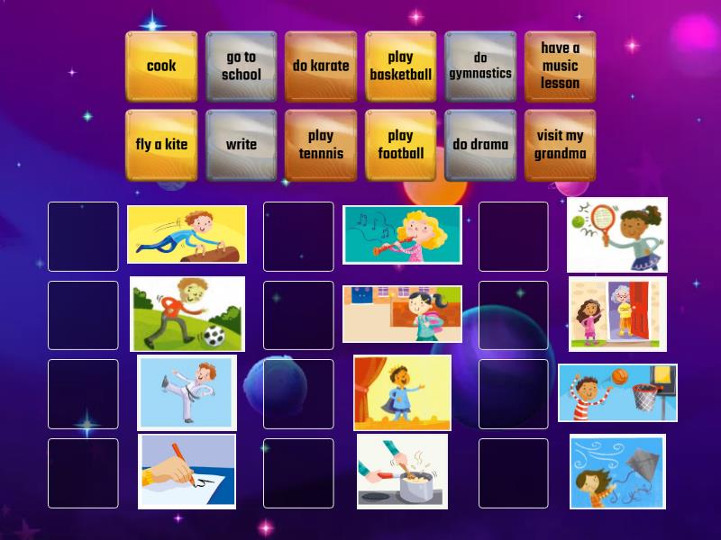 AS2 U2 Extra activities - Une las parejas