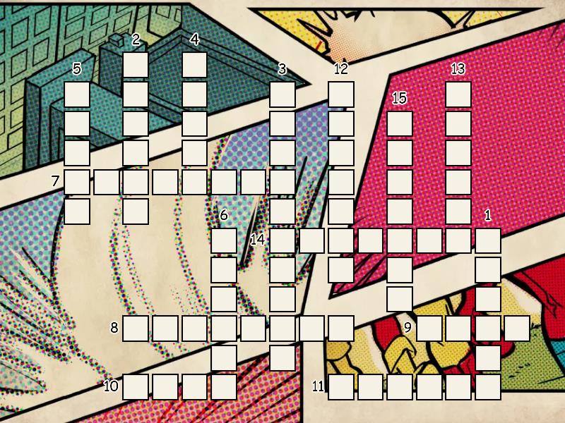 stranger things ep2 verbs - Crossword