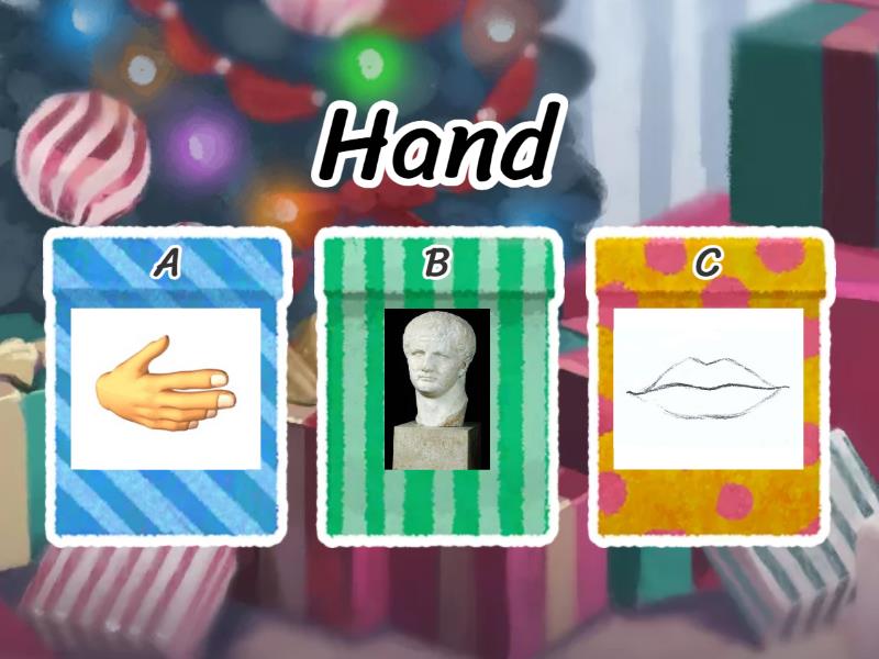 Body parts - level 1 - Cuestionario