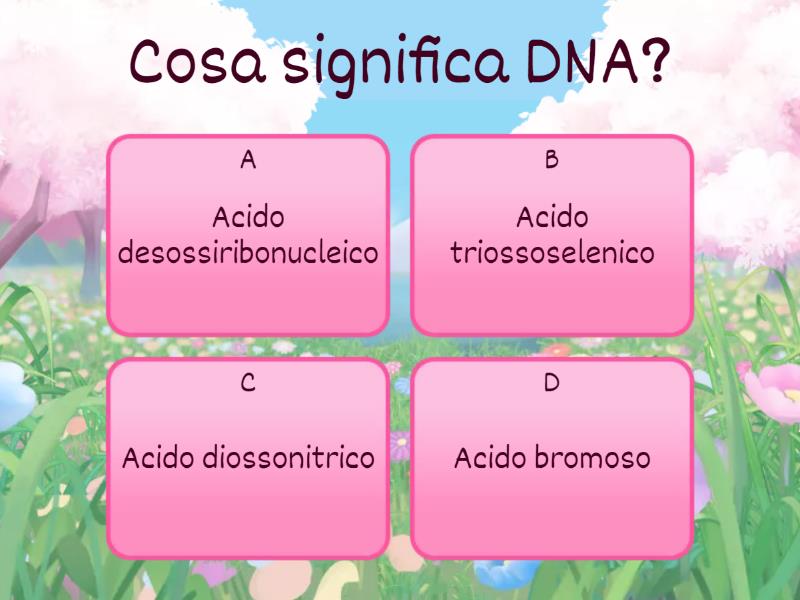 DNA - Quiz