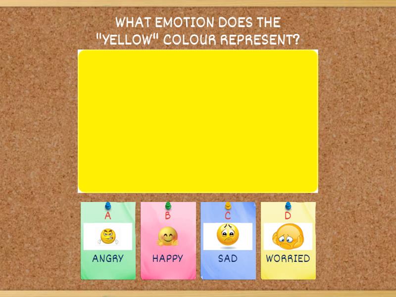 EMOTION AND COLOURS VIDEO - Quiz