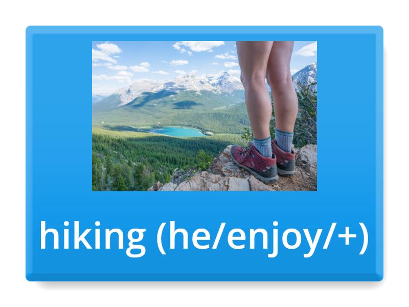 hobbies - Flash cards