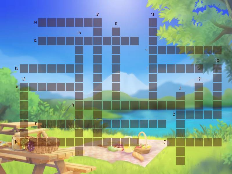 TRAVEL VOCABULARY CROSSWORD PUZZLE - Crucigrama