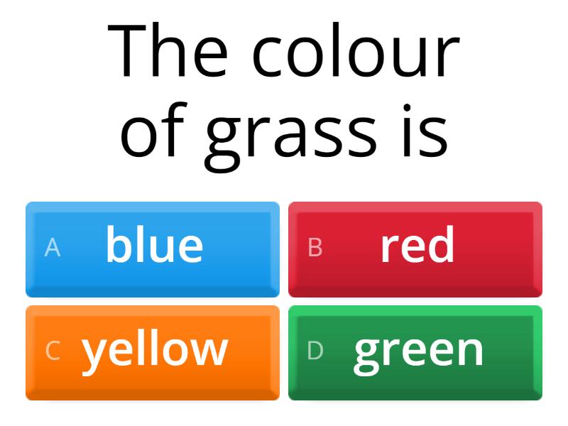 colours - Quiz