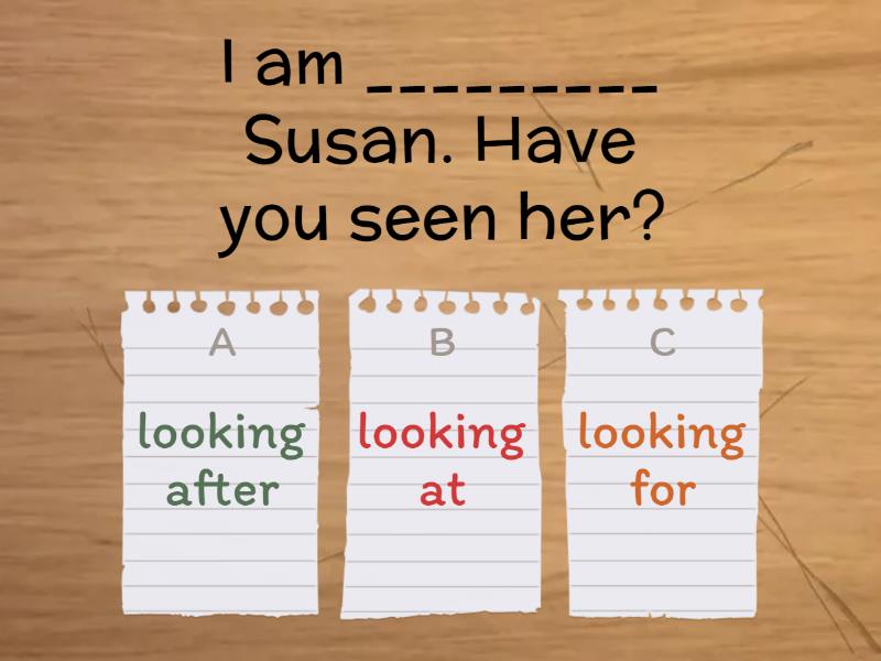 Think unit 5 look - Quiz