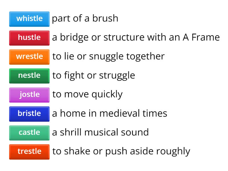 Emily 6.4 stle match word and definition - Unscramble