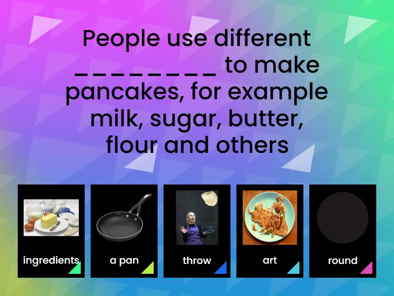 Reading pancakes GG2 - Find the match