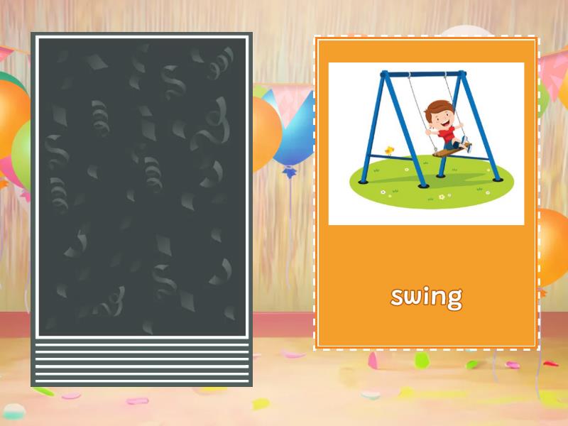 At the park Set1+Set2 Flashcards - Speaking cards